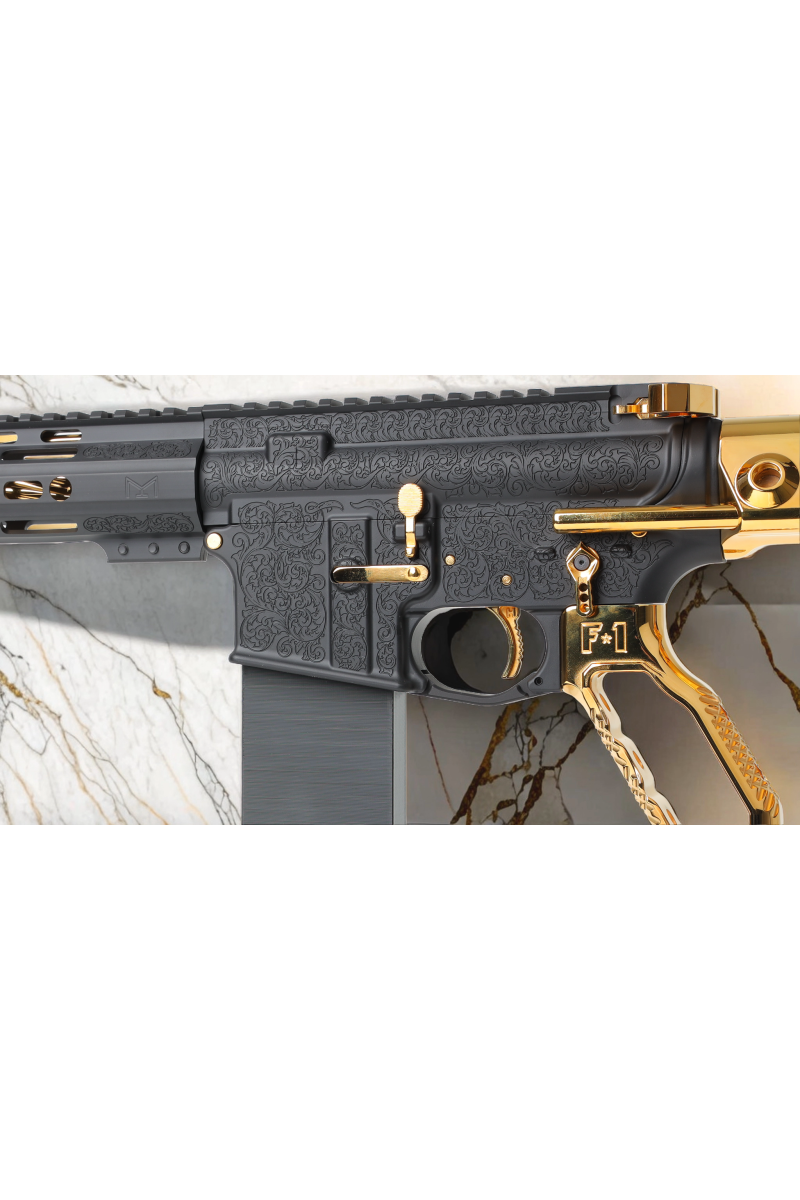 Gold Guns for Sale - Custom Gold Plated Firearms | Deluxe Arms